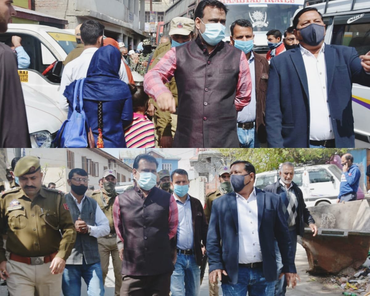 DC Doda Holds Extensive Tour Of Doda Town, Interacted With Locals ...