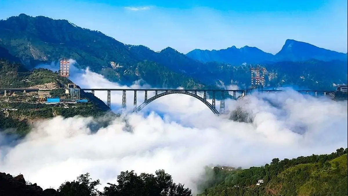Chenab Rail Bridge: A Marvel Of Engineering And The Highest Railway ...