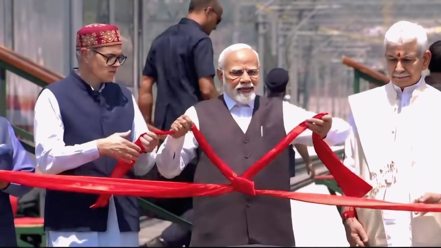 Chenab Bridge Inaugurated: A Triumph of Indian Engineering in the Heart ...